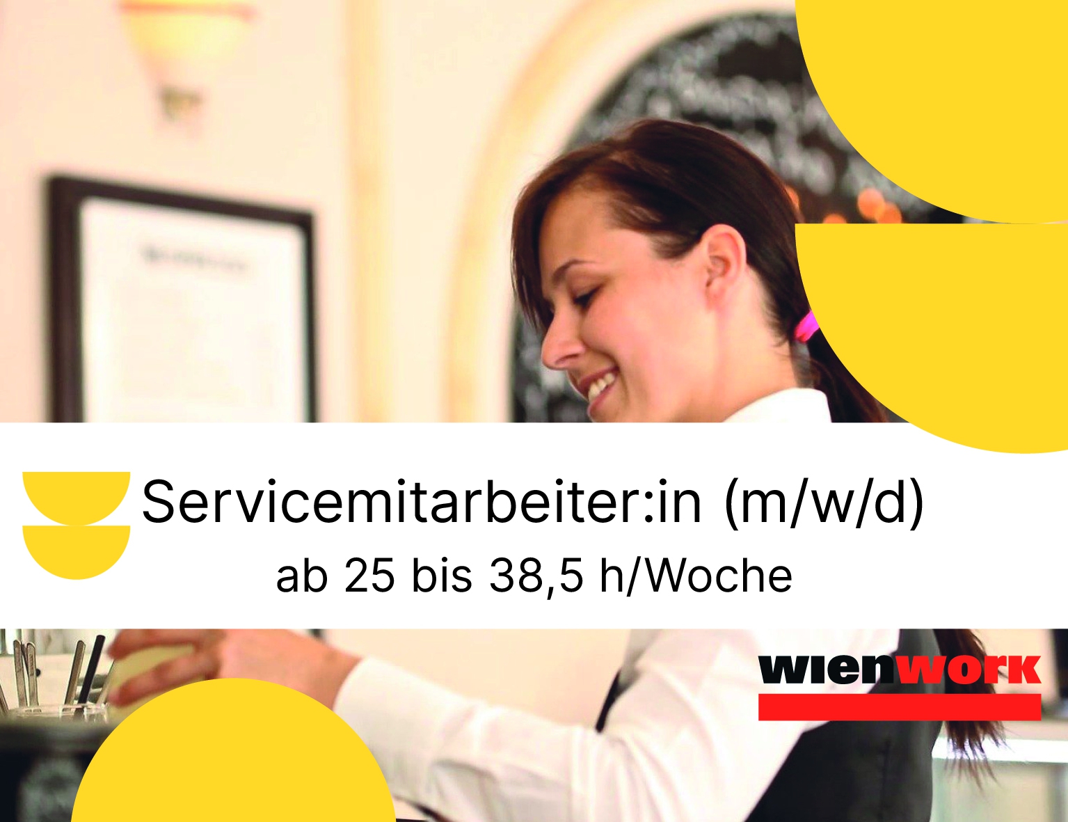 Servicemitarbeiter:in (m/w/d), ab 25 | Jobbörse | Wien Work